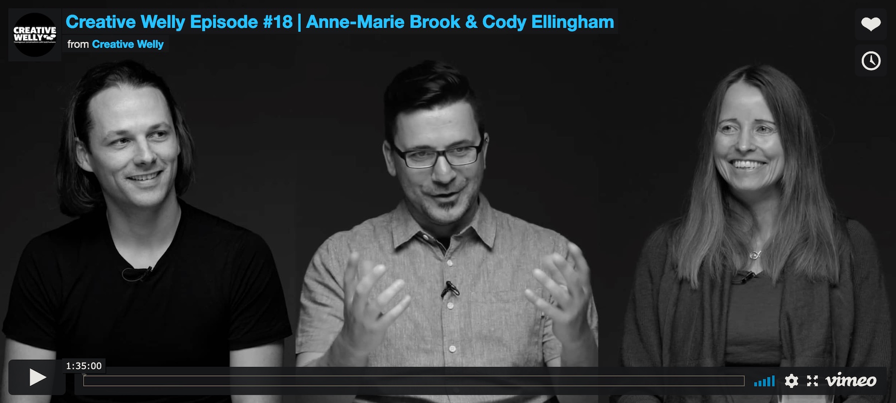 Creative Welly Episode #18 | Anne-Marie Brook & Cody Ellingham ...